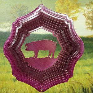 Dakota Steel | Other | Pig Wind Spinner | Poshmark